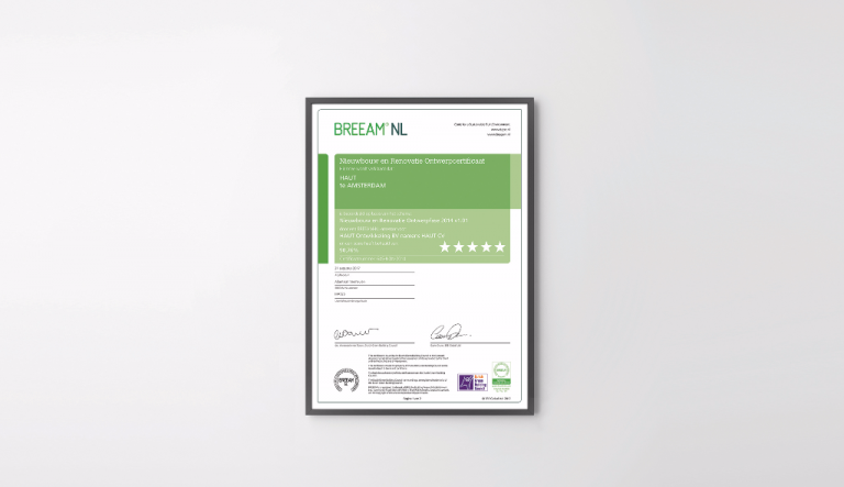 HAUT ACHIEVES HIGHEST SUSTAINABILITY LABEL - HAUT